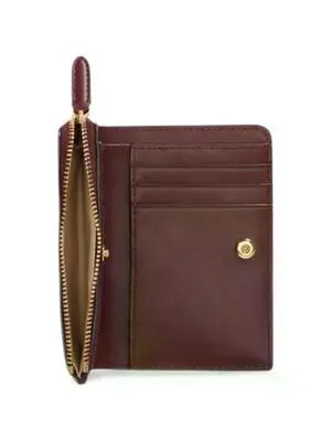 Ralph Lauren Logo-plaque Leather Wallet