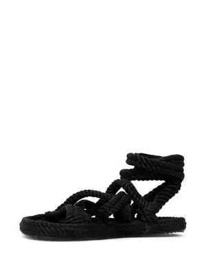 BOHONOMAD Roma Braided Rope Sandals