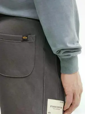 Alpha Industries Logo-patch Drawstring Shorts