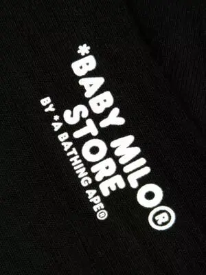 A BATHING APE Baby Milo Graphic-print Ankle Socks