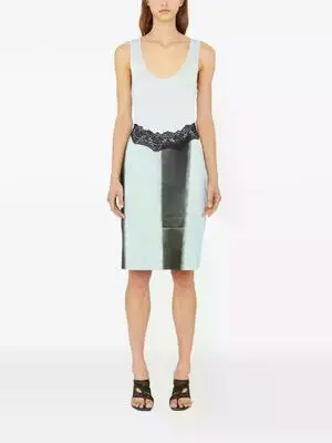 Christopher Esber Lace-trimmed Mini Dress