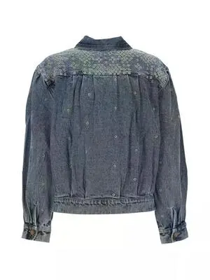 MAISON HOTEL Ryder Embroidered Denim Jacket