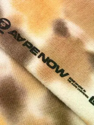 AAPE BY *A BATHING APE Aapenow Tie-dye Socks - Orange