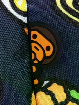 A BATHING APE Baby Milo Print Backpack