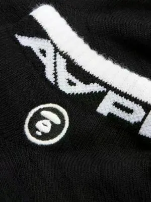 AAPE BY *A BATHING APE Moonface Logo Socks