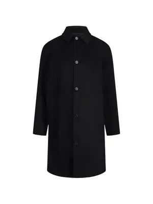 PALTO' Raglan-sleeve Single-breasted Coat