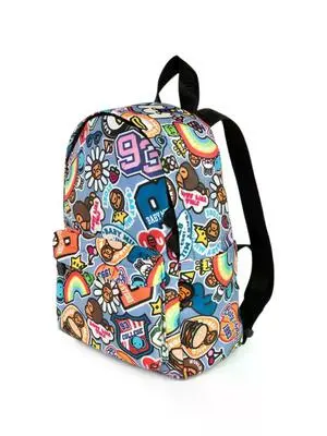 A BATHING APE Small Baby Milo All-over Print Backpack