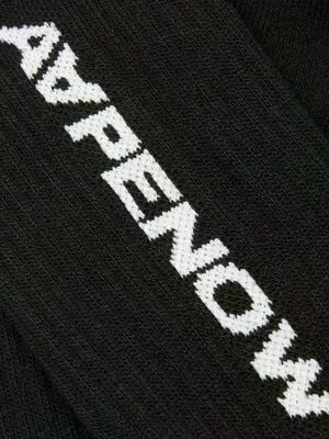 AAPE BY *A BATHING APE Aapenow Logo-embroidered Socks