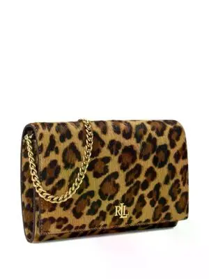 Ralph Lauren Medium Adair Ii Leopard-print Crossbody Bag
