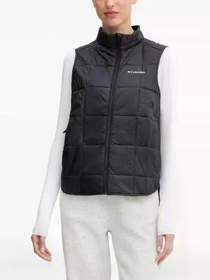 Columbia Sienna Quilted Zip-up Vest - Black