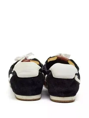 Loewe Leather Panelled Sneakers