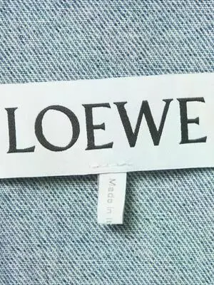 Loewe Anagram Laser-cut Denim Jacket