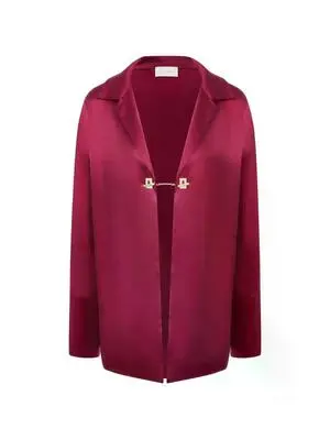 DANAME Chain-link Satin Blouse