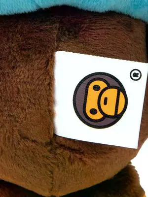 A BATHING APE Baby Milo Elephant-costume Keychain