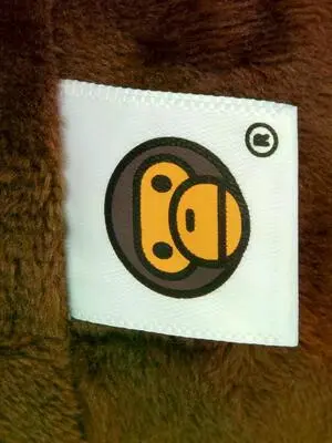A BATHING APE Baby Milo Plush Crossbody Bag