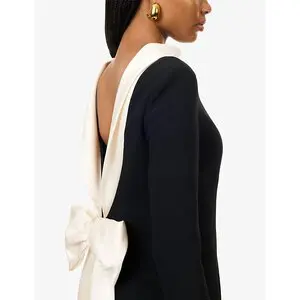 Sabina Bilenko The Hadley Silk Crepe De Chine Gown