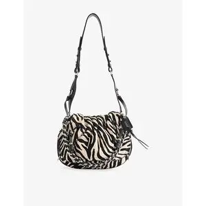 Isabel Marant Étoile Bolton -print Pony-effect Shoulder Bag - Zebra