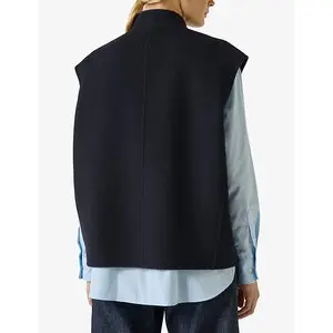 Soeur Adeline Boxy Wool-blend Gilet