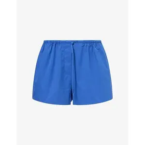 Dissh Ina Drawstring Cotton Shorts - Cobolt