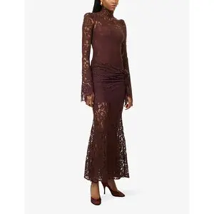 DE LA VALI Bodita Lace Maxi Dress
