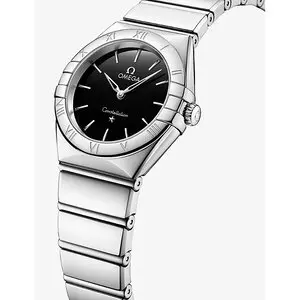 Omega Constellation Stainless-steel Quartz Watch 28mm