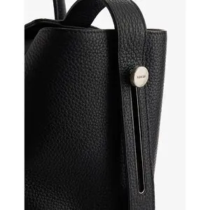 Sacai Lock Grain Leather Shoulder Bag