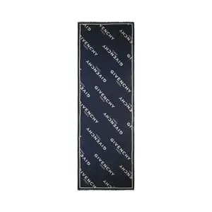 Givenchy Shadow Logo Scarf 'navy - Blue