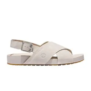 Timberland Wmns Malibu Waves Basic Backstrap Sandal White - Cream