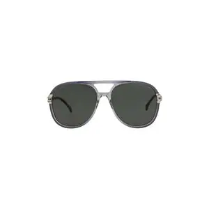 Gucci Aviator Sunglasses /silver - Grey