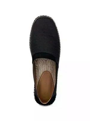 Emporio Armani Jacquard Espadrilles With All-over Logo Lettering