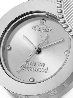 VIVIENNE WESTWOOD Orb Button Watch - Silver