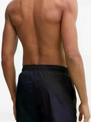 Emporio Armani Logo-embroidered Drawstring Swim Shorts