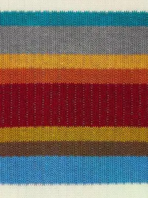 Paul Smith Ecru Cotton-blend Signature Stripe Socks