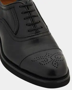 FERRAGAMO Sebastiano Leather Oxford Brogues