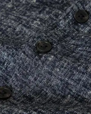 John Varvatos Apos;s Malon Printed Cotton Seersucker Shirt - Navy