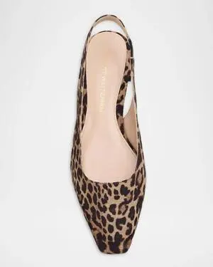 STUART WEITZMAN Stassi Grosgrain Slingback Flats