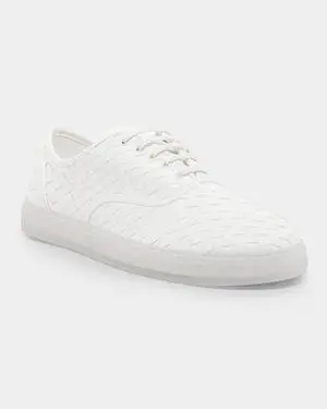 Bottega Veneta Serena Intrecciato Leather Sneakers