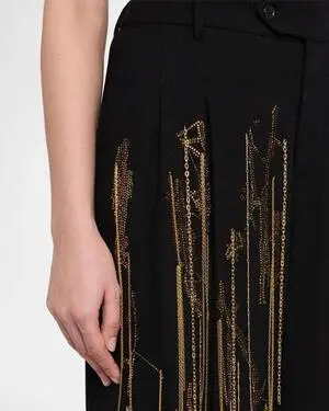Libertine Unchained Melody Wide-leg Trousers - Black