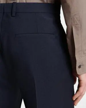 JIL SANDER Apos;s Wool Blend Wide-leg Trousers - Black