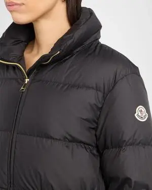 Moncler Brossette Down Puffer Jacket - Black