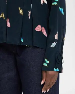 Rag & Bone Arden Floral Blouse