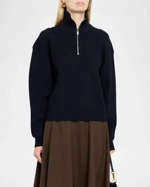 A.L.C. Bella Quarter-zip Sweater