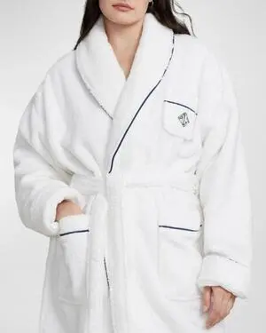 Polo Ralph Lauren The Prl Monogrammed Cotton Robe