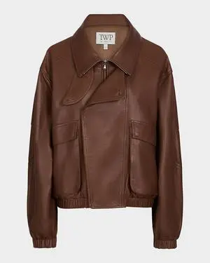 TWP Hunter Leather Jacket