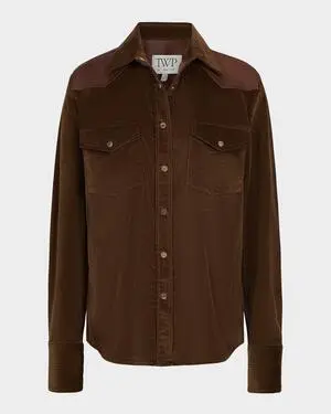 TWP Cowboy Take Me Away Corduroy Shirt