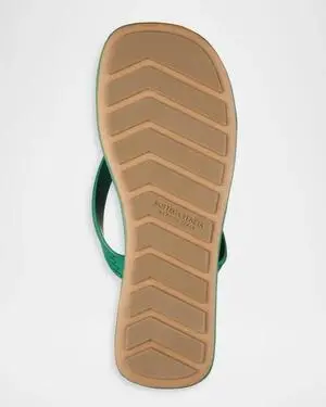 Bottega Veneta Apos;s Matt Rubber/napp - Grass Gree