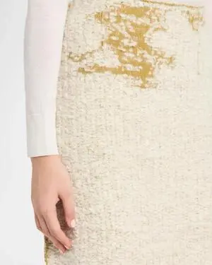 MAISON MARGIELA Acid Knit Midi Skirt