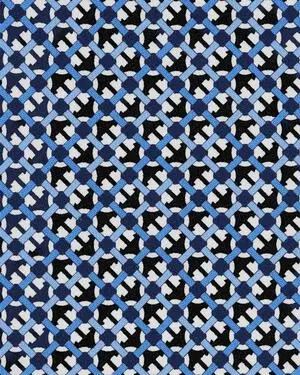 SALVATORE FERRAGAMO Anteo Gancio Woven Silk Tie