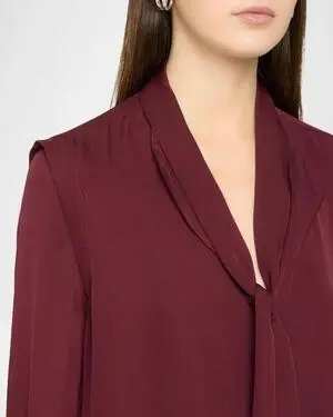 Simkhai Lillian Silk Blouse