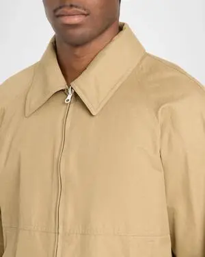 Dries Van Noten Apos;s Reversible Cotton Twill Jacket - Camel